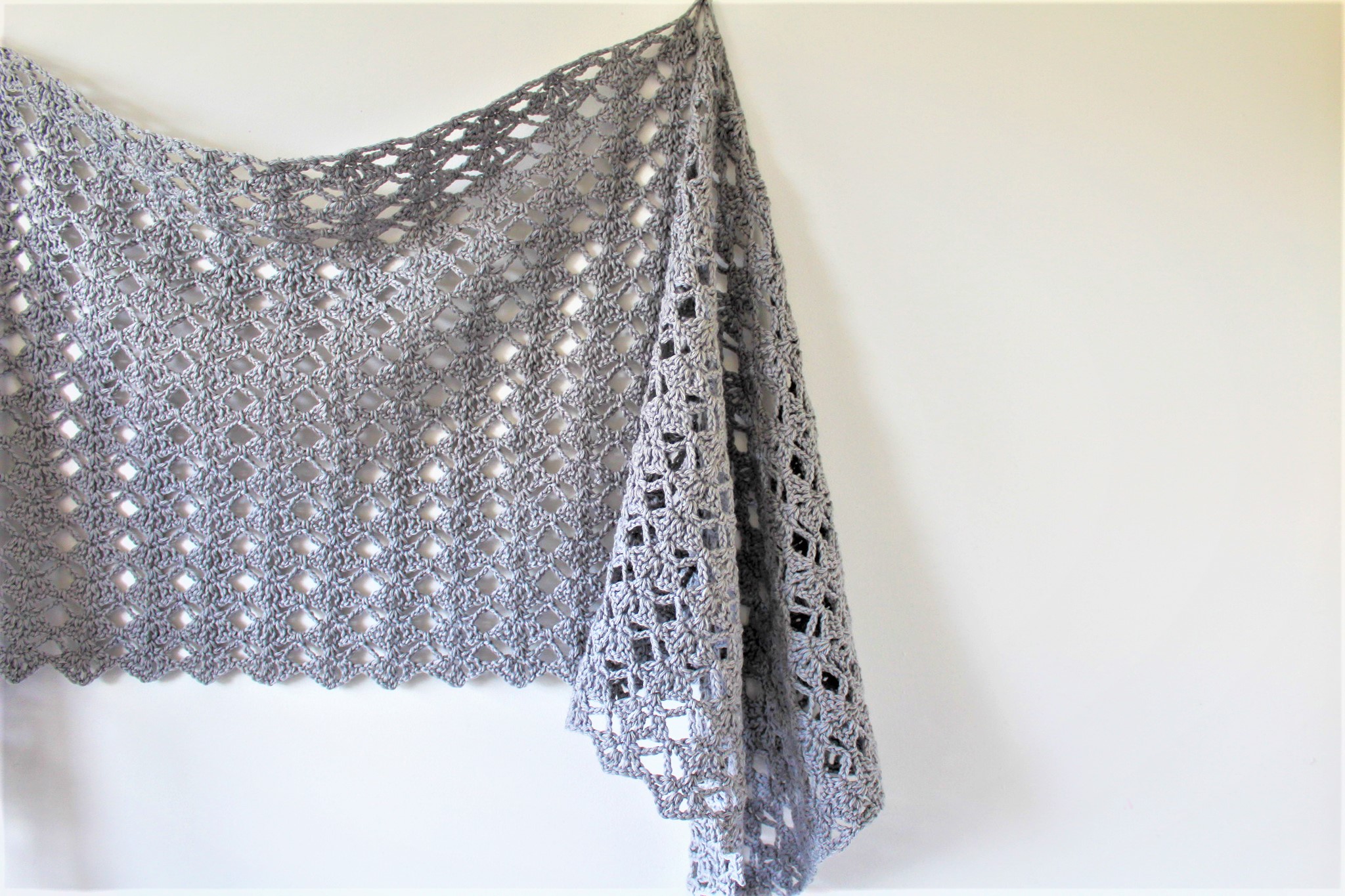 Bella Shawl - Free Crochet Pattern - Truly Crochet