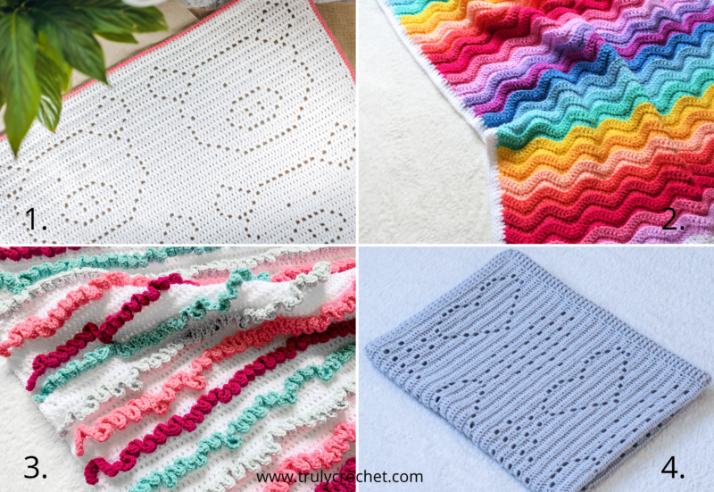 My Love Baby Blanket - Free Crochet Pattern - Truly Crochet