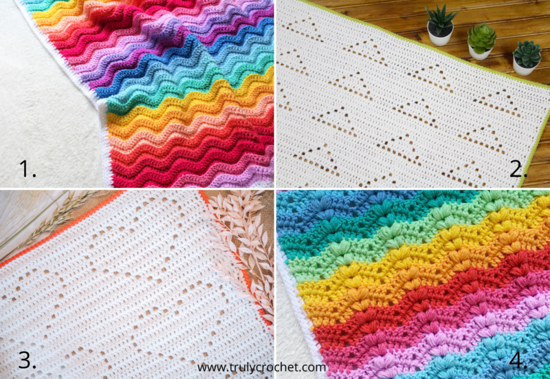 Ferne Granny Square Blanket - Free Crochet Pattern - Truly Crochet